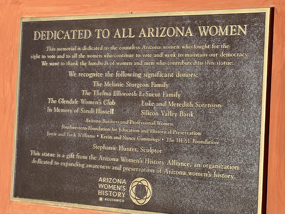 Frances Munds Suffrage Statue - Arizona Women's History Alliance